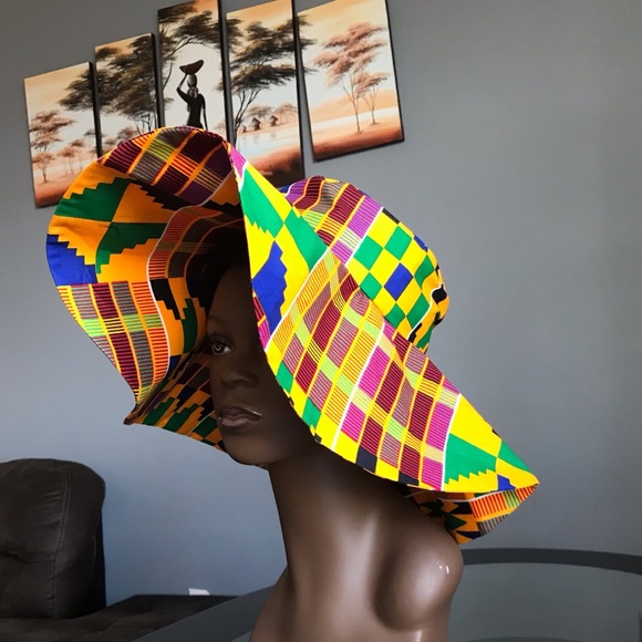 Accessories | African Print Ankara Flared Hat By Iramdesigns | Poshmark